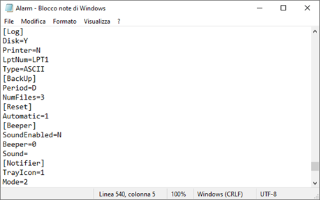 Editing byNotePad
